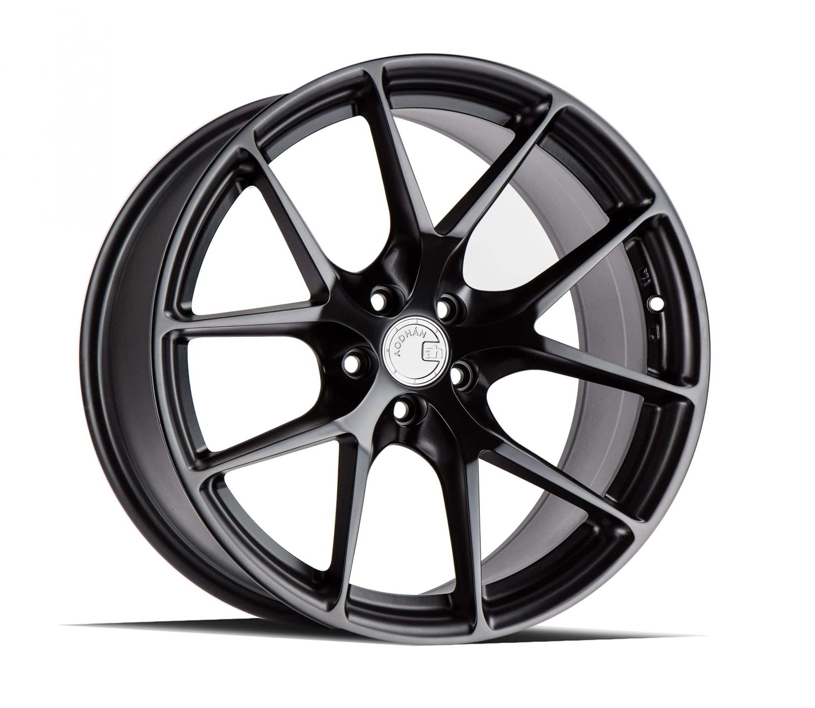 AodHan AFF7 18x9.5 +35 5x112 66.6 | Matte Black IndustriesFinest LLC